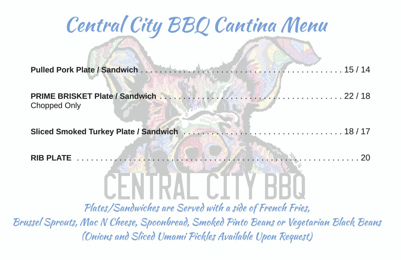 Exploring the Perfect Barbecue Feast at Central City BBQ - Central City ...
